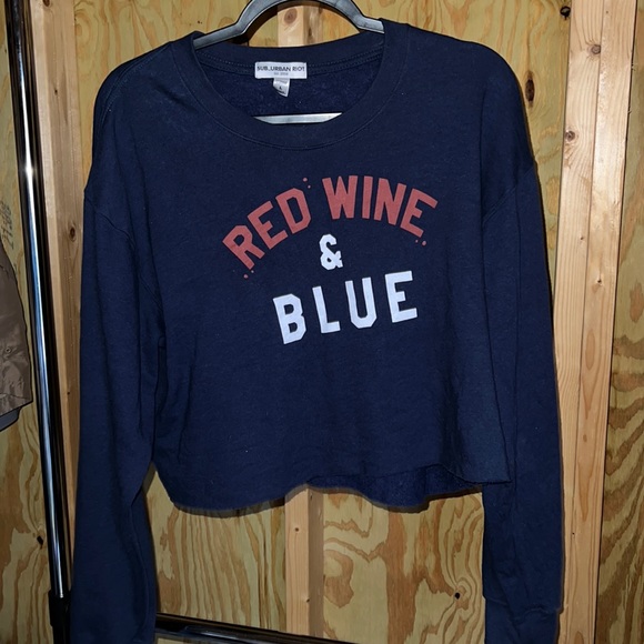 Sub_Urban Riot | Tops | Suburban Riot Cropped Sweatshirt | Poshmark